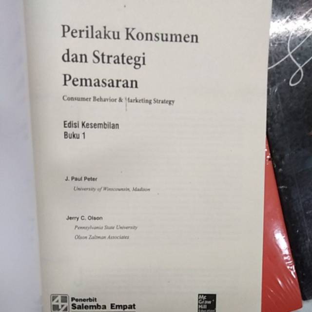 Download Perilaku konsumen dan strategi pemasaran edisi 9 buku 1 - Karna Buku Aku Pintar