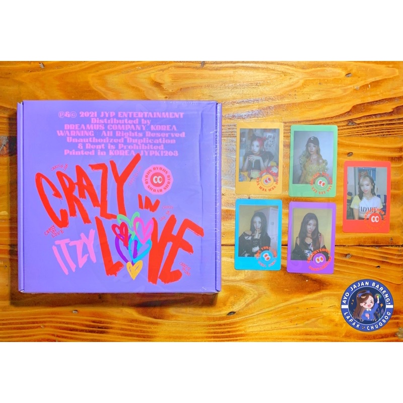 Jual ALBUM ITZY LOCO CRAZY IN LOVE HELLO82 USA SEALED | Shopee Indonesia