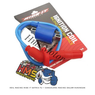 Jual Koil Coil Racing Plus Cangklong Busi Racing Satria Fu Karburator ...