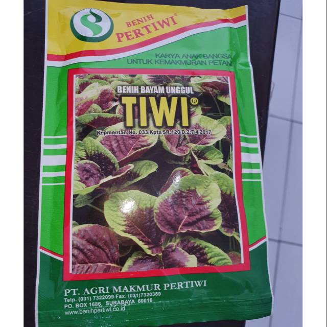 Jual Benih bayam belang Tiwi 100 gram | Shopee Indonesia