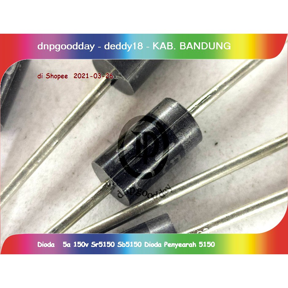 Jual Dioda 5a 150v Sr5150 Sb5150 Dioda Penyearah 5150 Indonesia|Shopee ...