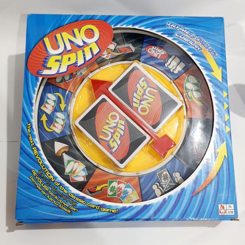 Jual Mainan Seru FamilyGame Uno Spin Berputar plus Uno Card Indonesia ...