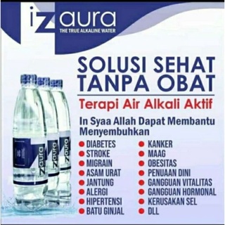 Jual Izaura/Air Alkali/Air Minum Ph Tinggi | Shopee Indonesia