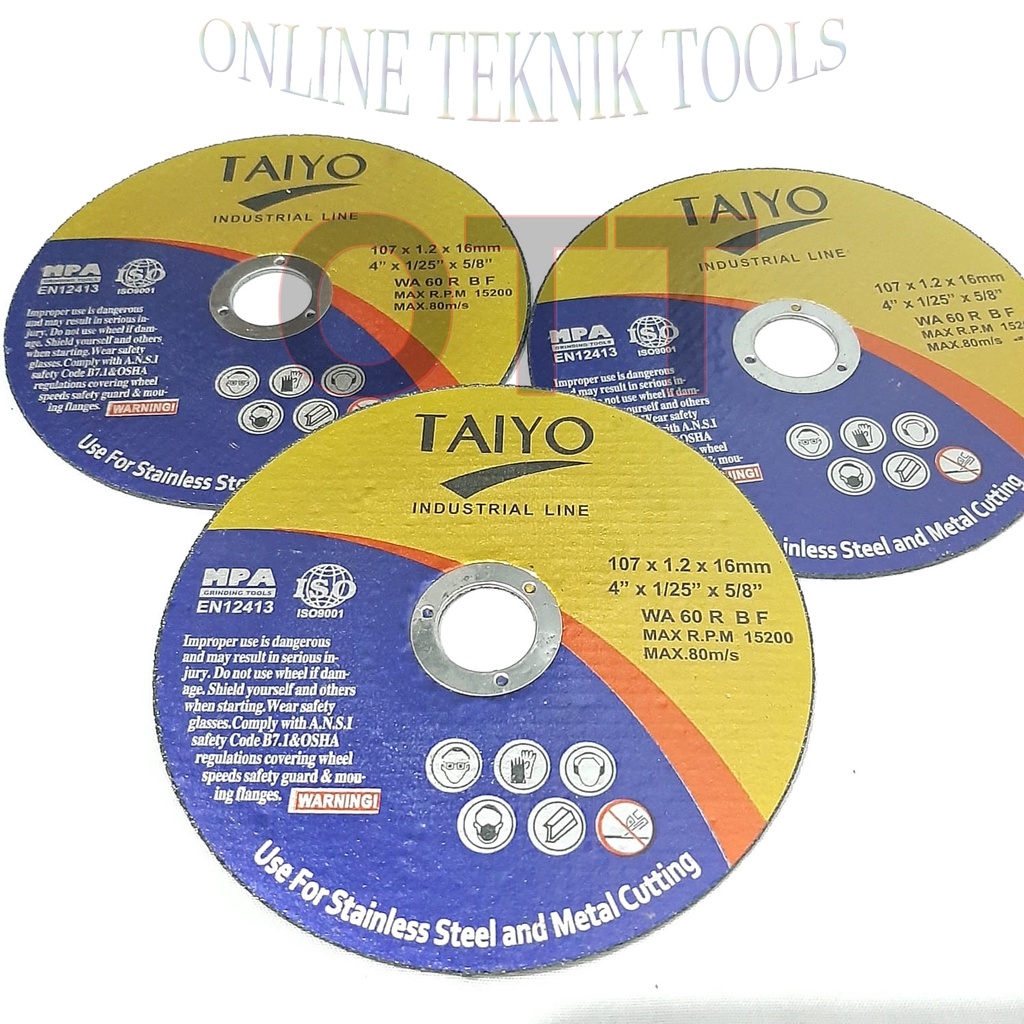Jual Batu Gerinda TAIYO 4 inch Mata Gerinda | Shopee Indonesia