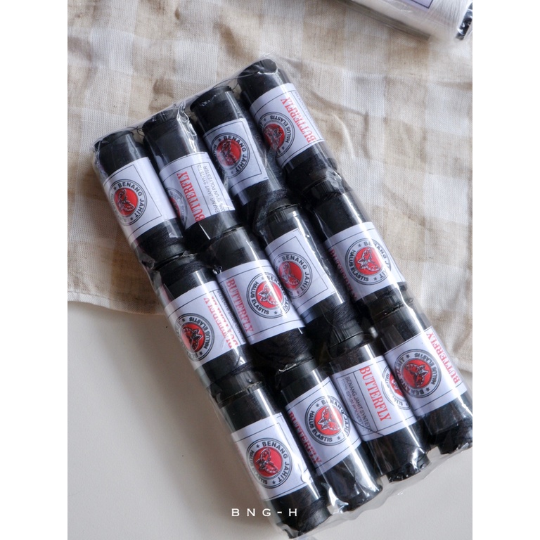 Jual BENANG JAHIT/BENANG/BENANG WARNA/BENANG PUTIH/BENANG HITAM ...