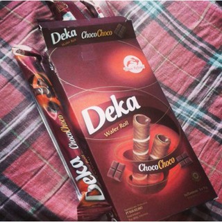 Jual Kue Biskuit Wafer Roll isi Coklat kacang Jajanan Snack camilan ...