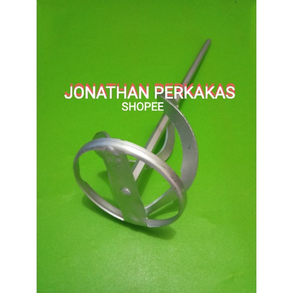 Jual pengaduk cat semen mortar/as mixer/mixer silver/alat aduk cat ...