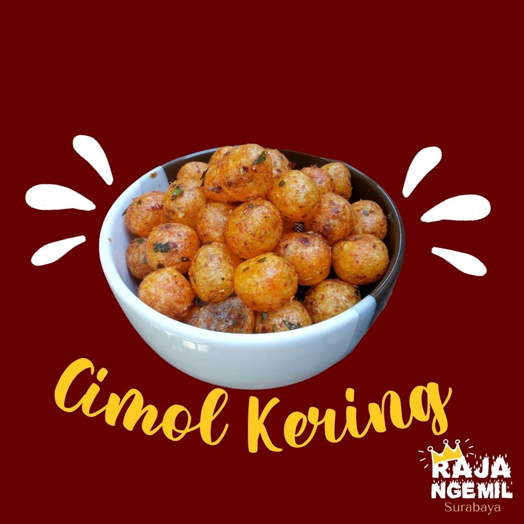 Jual Cimol Kering Pedas 1KG | Shopee Indonesia