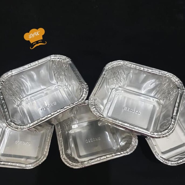 Jual Alumunium foil tray BX 0350 Cup BX-0350 macaroni schotel | Shopee Indonesia