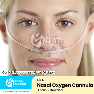 Jual Gea Nasal Oxygen Cannula Anak [Warna Random] / Selang Kanul ...