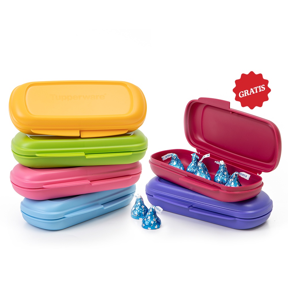 Jual pencil case/glasses case T-bar keeper tupperware | Shopee Indonesia