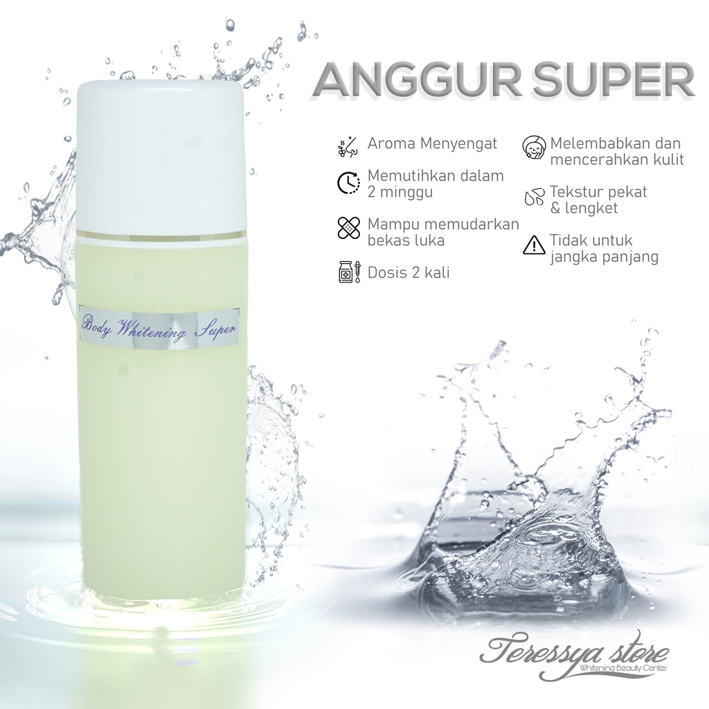 Jual HB SUPER ANGGUR BODY WHITENING MALAM ANGGUR / LOTION MALAM SUPER ...