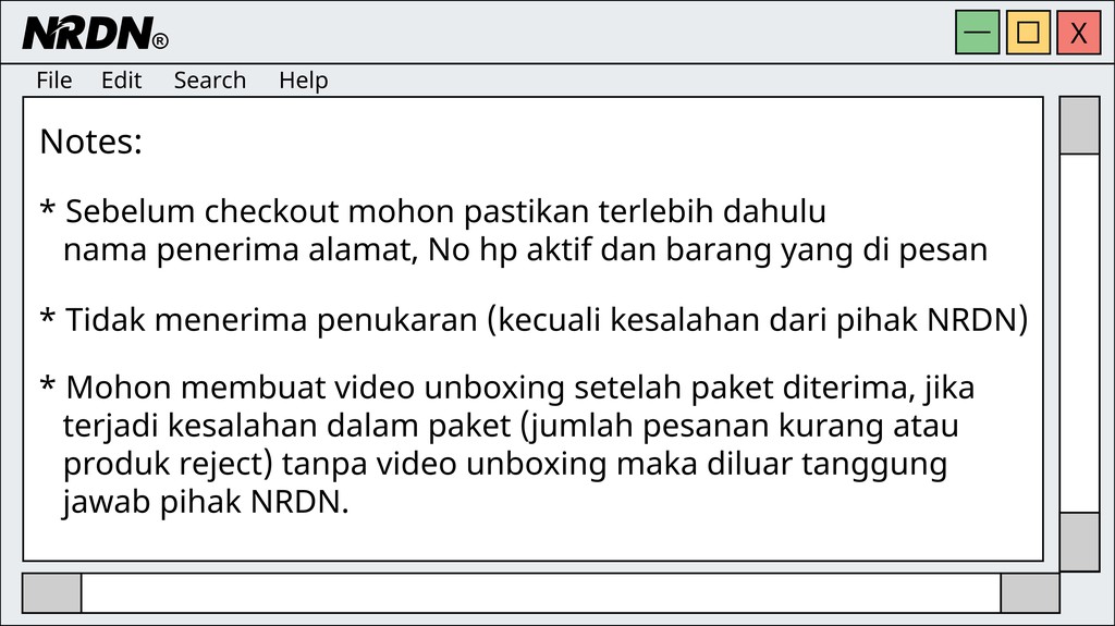Toko Online NRDN Official Shop | Shopee Indonesia