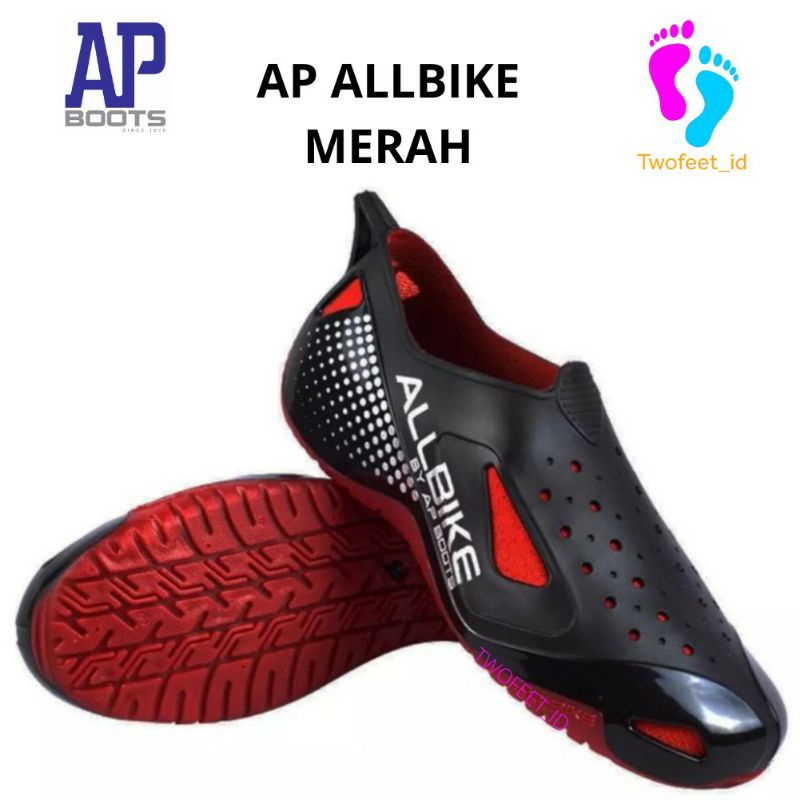 Jual ap boots all bike, sepatu berkendara full karet,tanpa lem dan ...