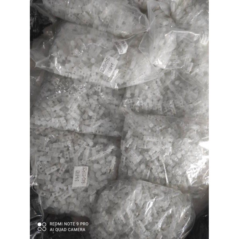 Jual Stopper botol bening/Stopper tabung bening & hitam/ Stopper tali ...