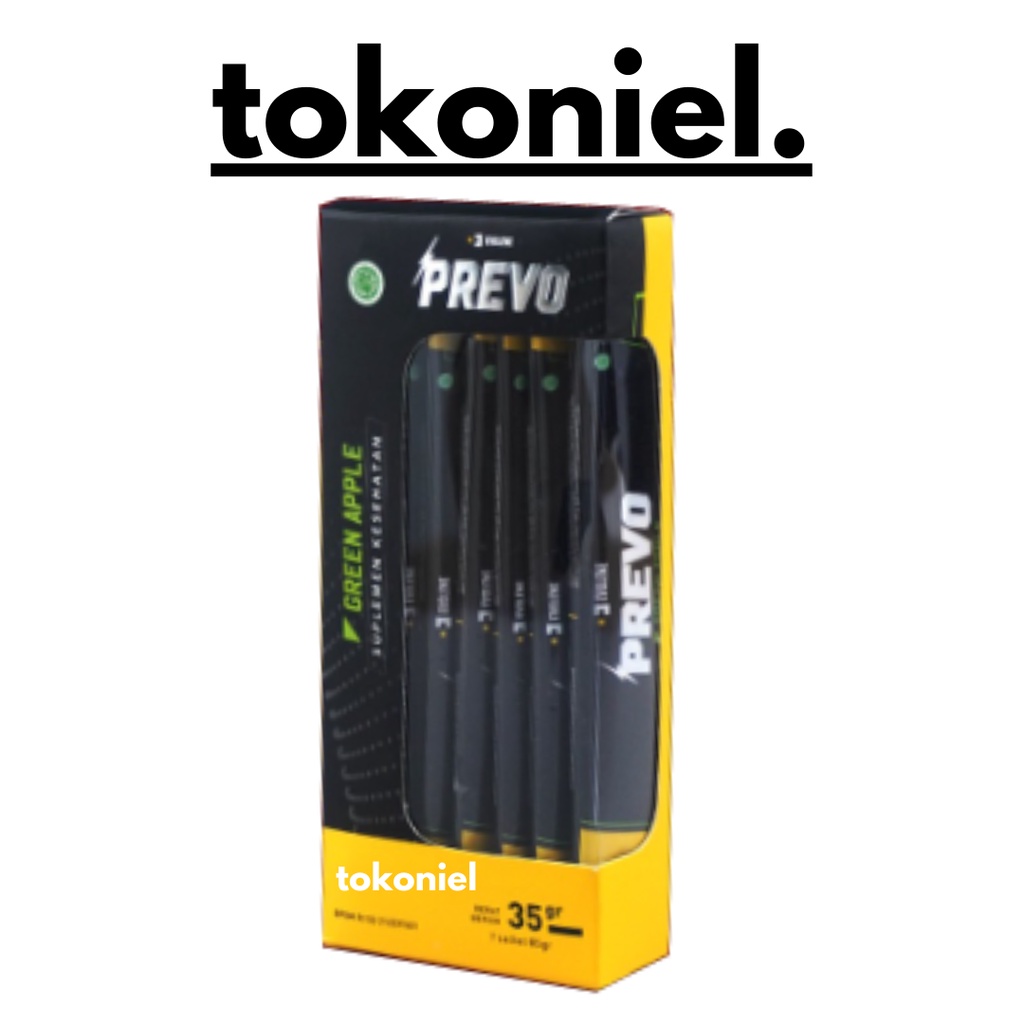 Jual Evolene Prevo Preworkout 35 Gr 7 Sachet Original BPOM HALAL Lokal ...