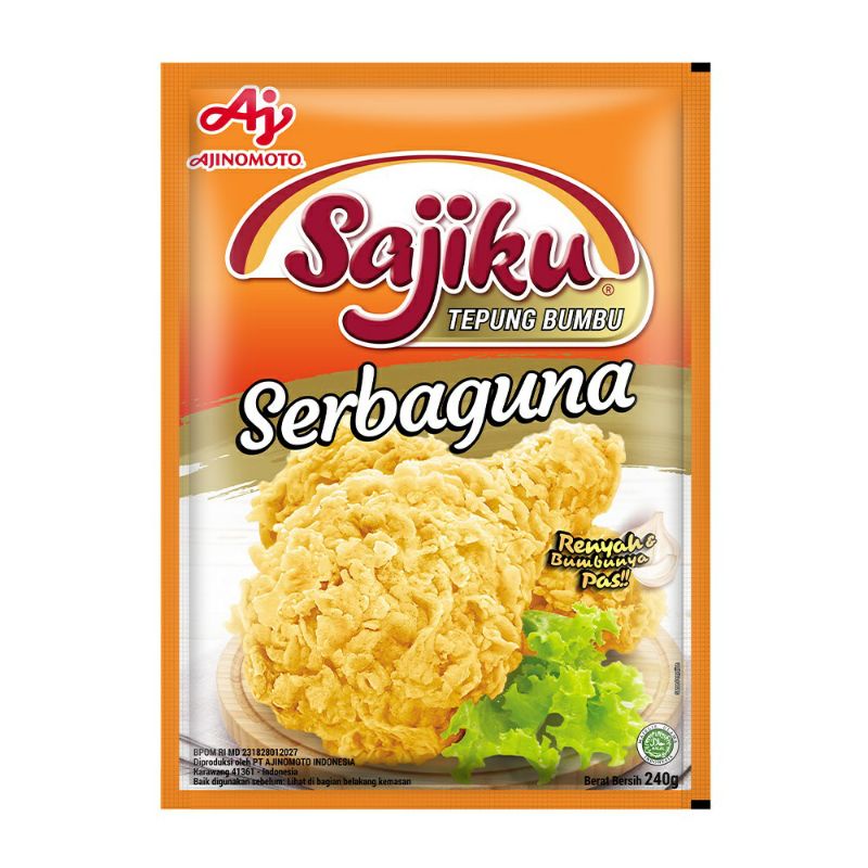 Jual Sajiku Tepung Bumbu Serbaguna 240 Gr | Shopee Indonesia