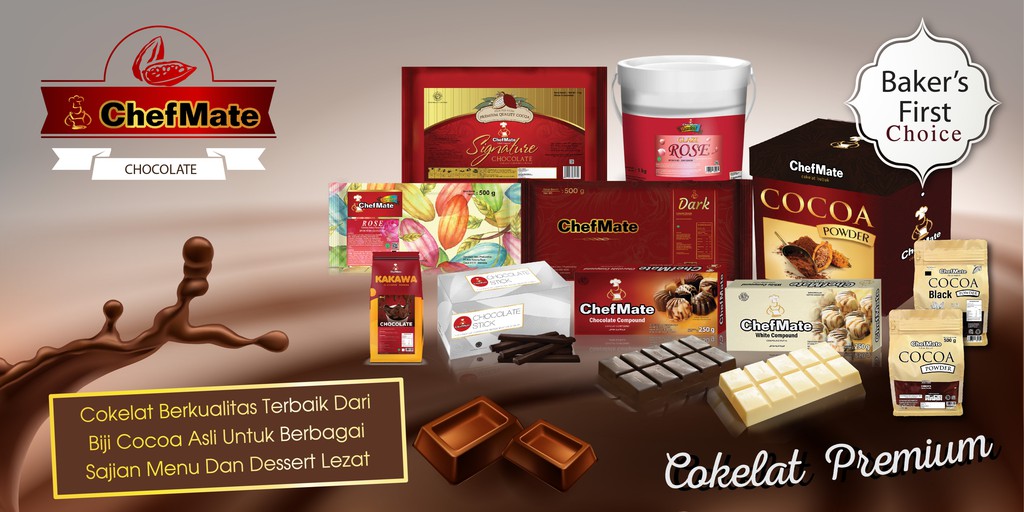 Toko Online CHEFMATE CHOCOLATE | Shopee Indonesia