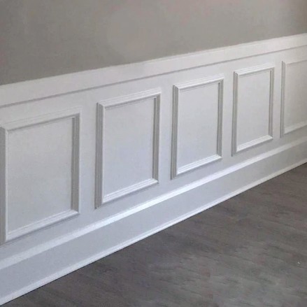 Jual Naindo Wall Moulding kayu berkualitas panjang 1 meter siap pakai ...