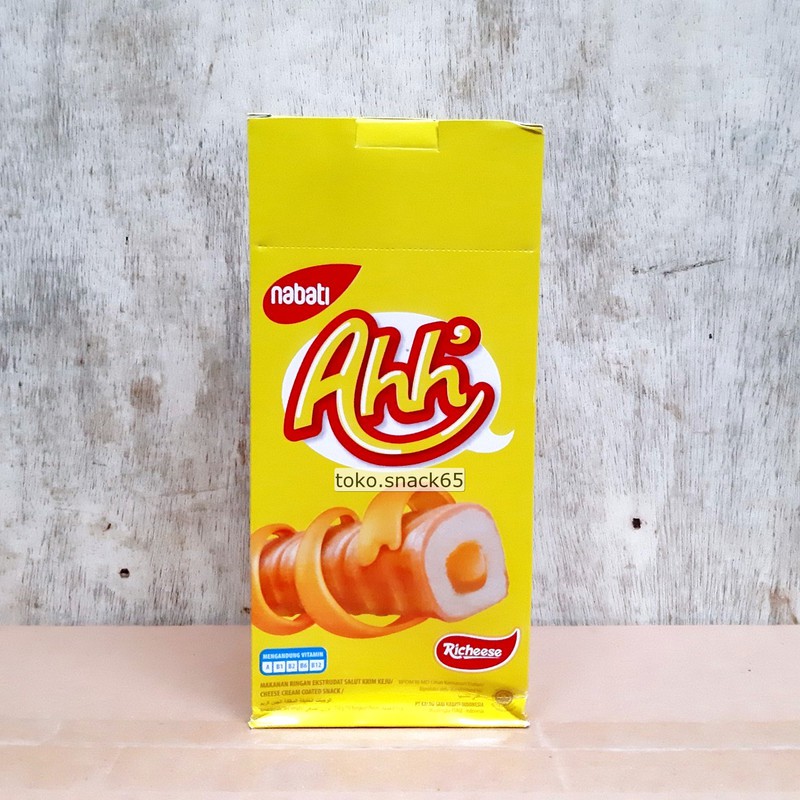 Jual nabati ahh 15gr. PAK. wafer biskuit ah keju 15 gr Indonesia|Shopee ...