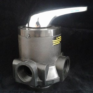 Jual Three way valve / FRP head 3 way valve / kepala keran katup FRP ...