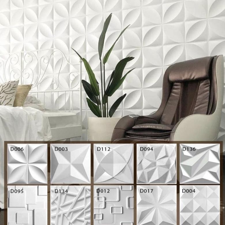 Jual Wallpanel 3D PVC Wallpaper Dinding PVC Dekorasi Dinding Ornamen ...