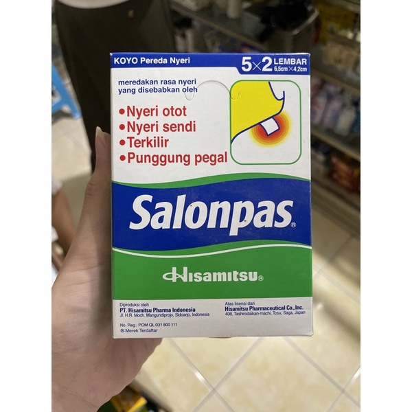 Jual Salonpas Koyo isi 10 sachet kemasan 5x2 | Shopee Indonesia