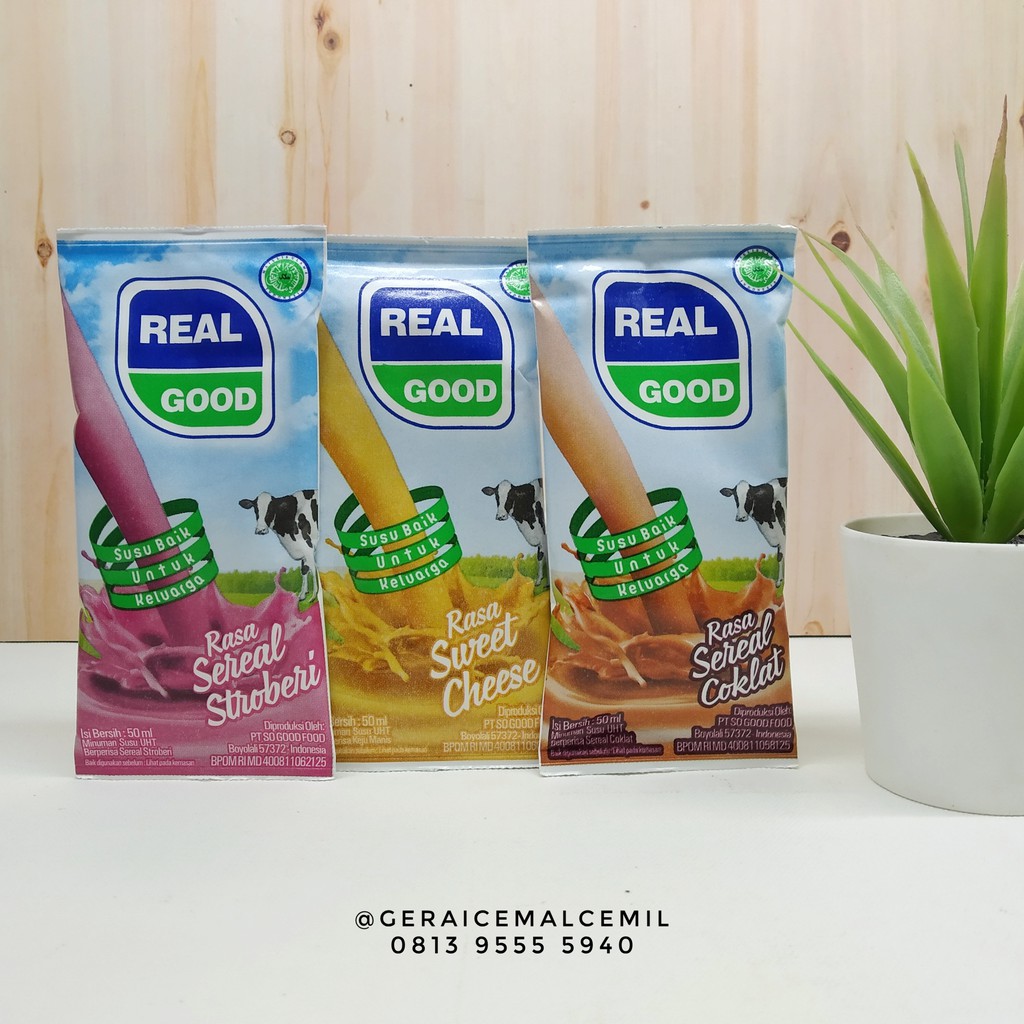Jual susu real good 50 ml | Shopee Indonesia