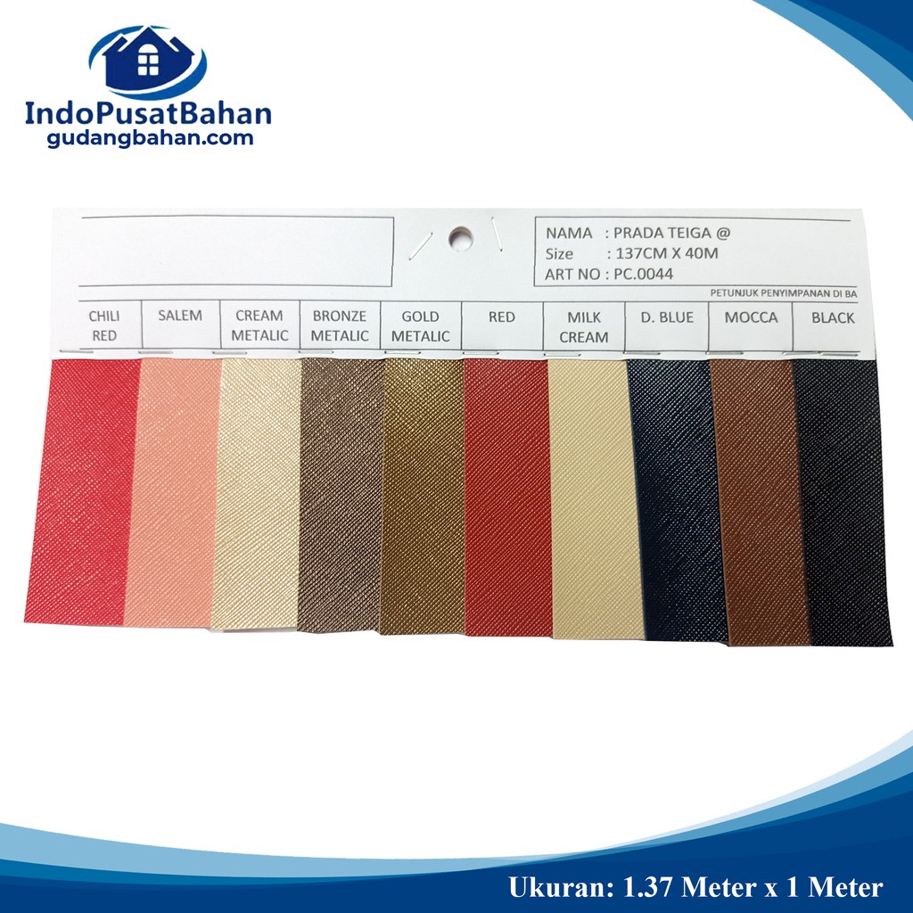 Kulit Sintetis / Bahan Oscar (1.37m x 1m) - Prada Teiga | Shopee Indonesia