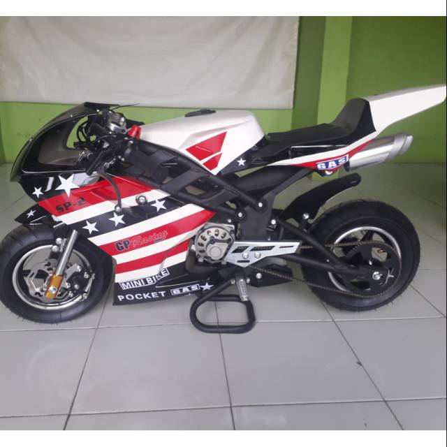 Jual #Motor mini gp bandung COD 50cc tahan beban 80kg | Shopee Indonesia