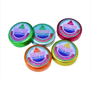 Jual Milton Pastilles Candy 15gr Mix 4 Rasa per Box isi 12 Kaleng ...