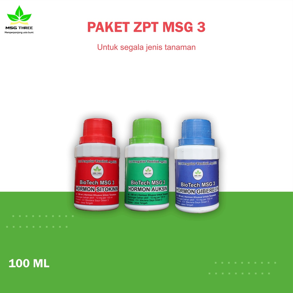 Jual Paket Hormon Tanaman Sitokinin Giberelin Auksin | Shopee Indonesia