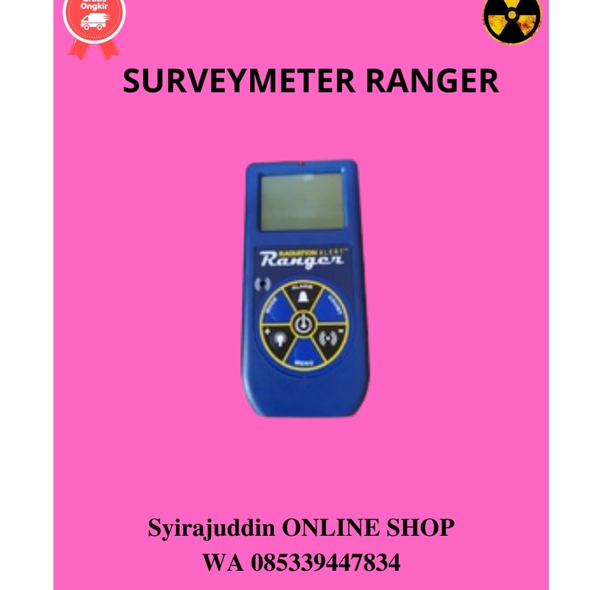Jual SURVEYMETER RANGER - RADIATION ALERT | Shopee Indonesia