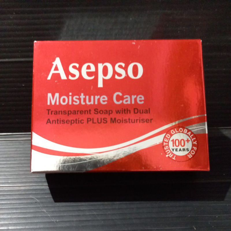 Jual Asepso Moisture Care Transparent Soap 80 g Indonesia|Shopee Indonesia