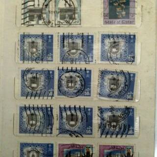 Jual Satu set koleksi perangko jadul, filateli berbagai negara ...