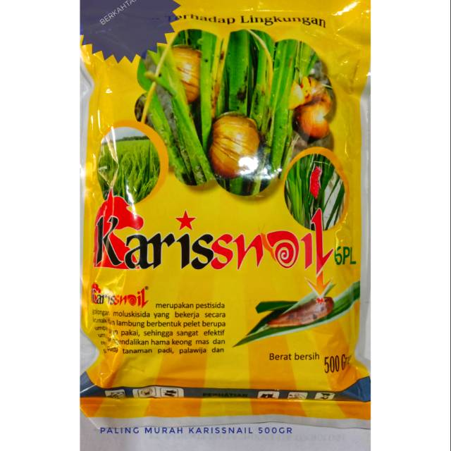 Jual Karissnail 500 Gram Obat Keong Sawah Obat Siput | Shopee Indonesia