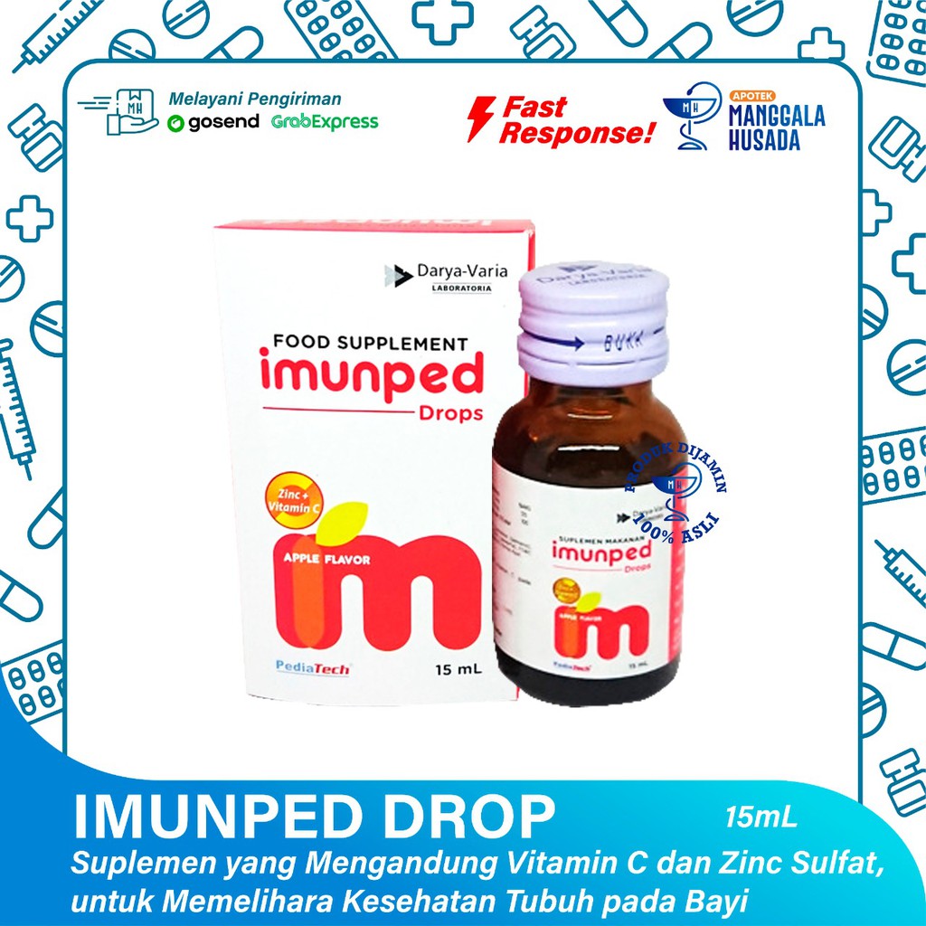 Jual IMUNPED DROPS 15 ML | Shopee Indonesia