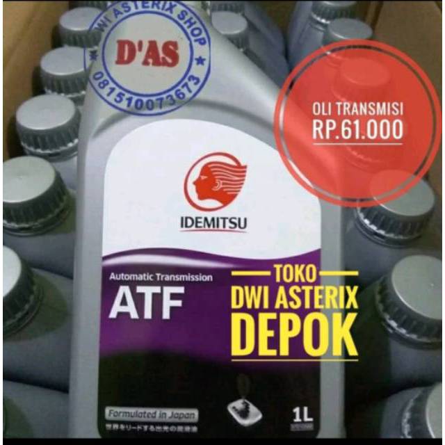 Jual oli transmisi 1L matic ATF idemitsu | Shopee Indonesia