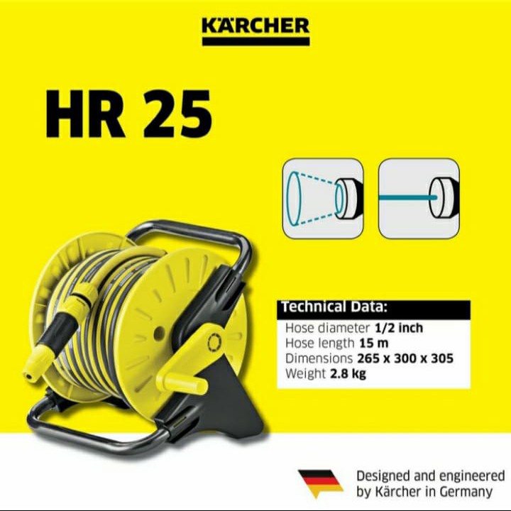 Jual KARCHER HR 25 / HR25 Hose Reel /Selang Air original karcher ...
