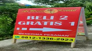 Jual STAND BANNER KAYU UKURAN 50 X 100 - BANNER KAYU - BANNER KAYU ...