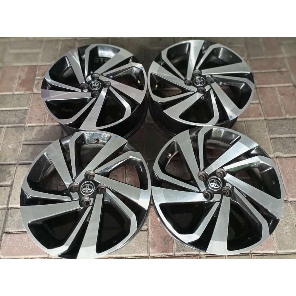Jual VELG MOBL SEKEN STD TOYOTA RAIZE RING 17 PCD 4X100 TWOTONE 4 VELG ...