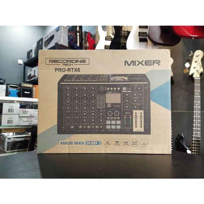 Jual Recording Tech Pro RTX6 Mixer 6 Channel 24 DSP | Shopee Indonesia