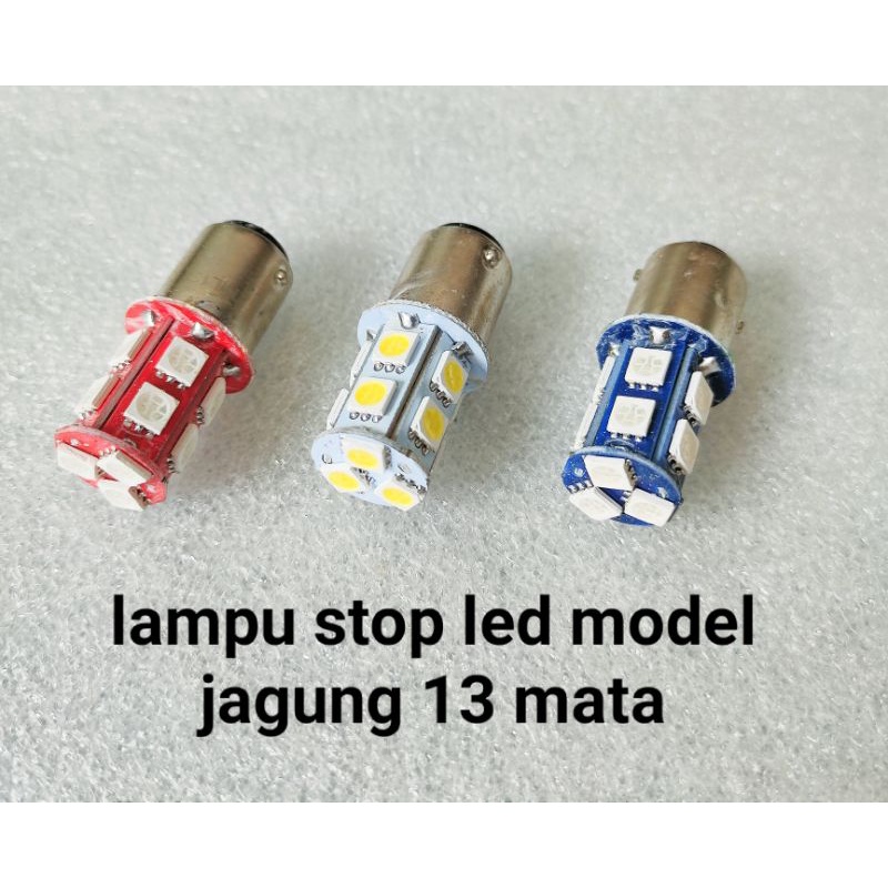 Jual lampu stop led model jagung 13 mata lampu stop 13 mata lampu stop ...
