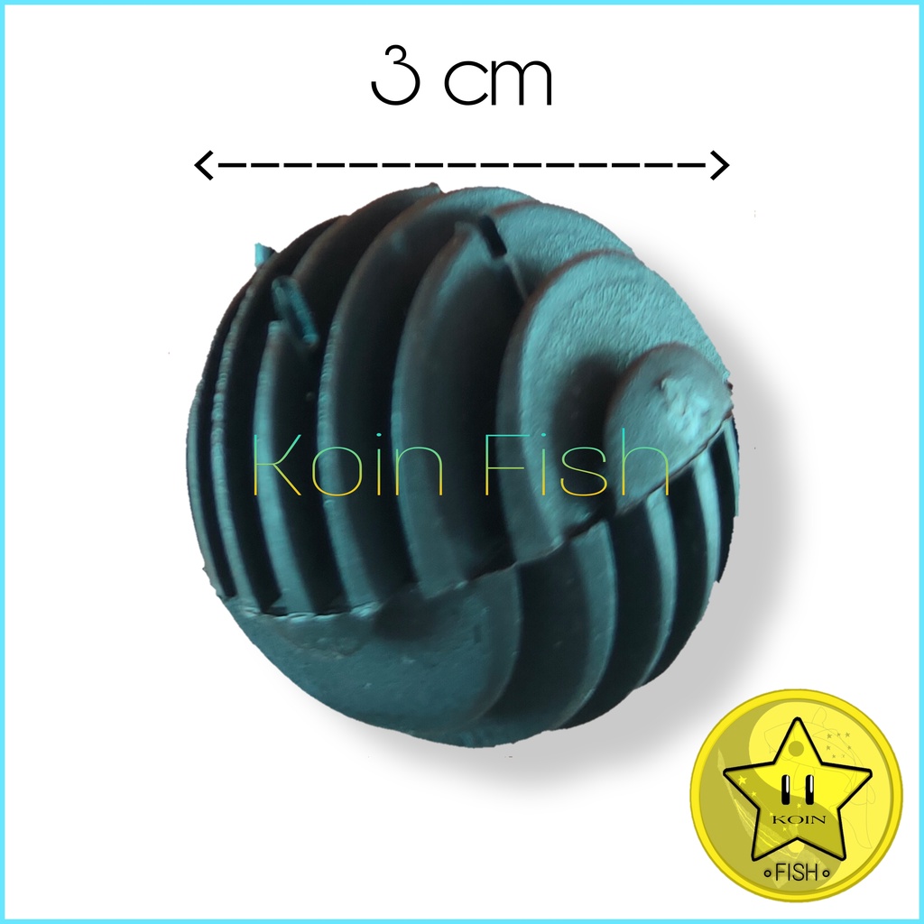 Jual Bio Ball Filter / 10Butir / Golf Bola Bulat / Bioball MURAH ...