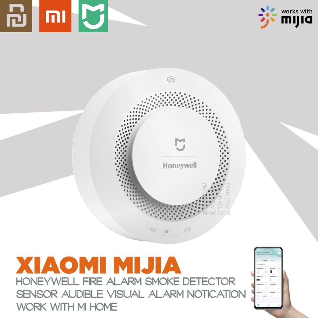 Jual XIAOMI SMART SMOKE DETECTOR SENSOR | Shopee Indonesia