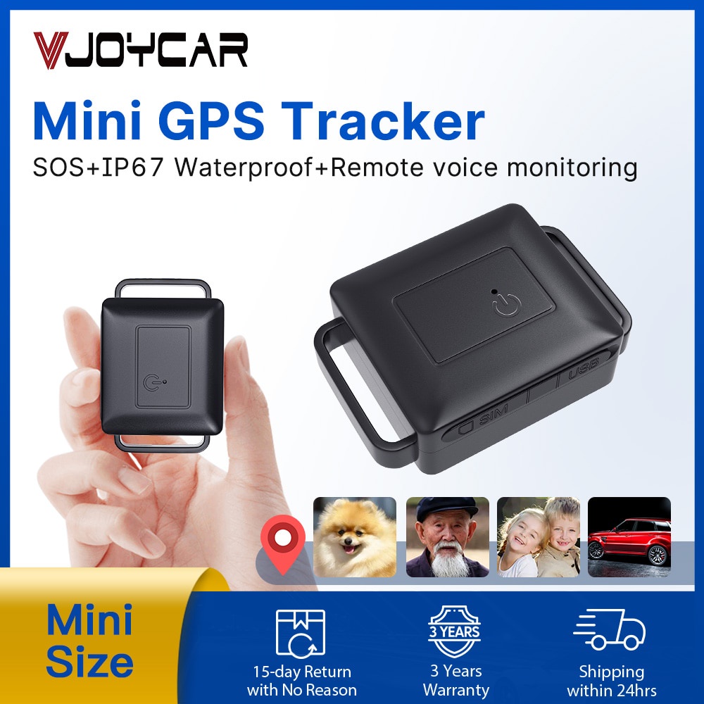 Jual PREORDER Vjoycar 2022 New Super Mini GPS Tracker Voice Monitor ...