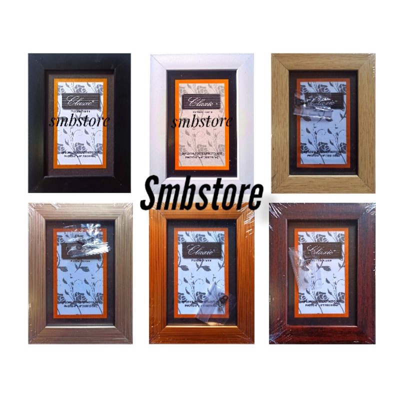 Jual Bingkai frame figura pigura foto 4R 10x15cm minimalis | Shopee ...