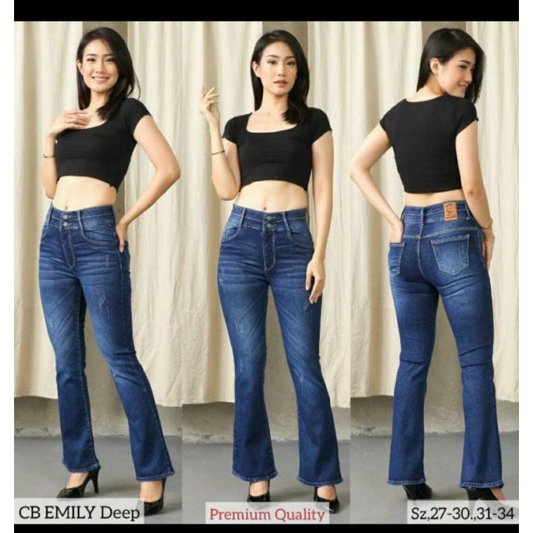 Jual cutbray jeans standar dan jumbo | Shopee Indonesia