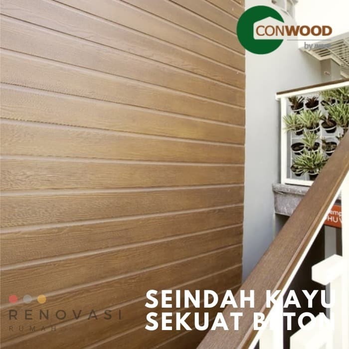 Jual Conwood Lap Siding 6 BG - Dinding Pengganti Kayu Murah dan Awet ...