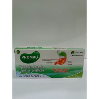 Jual [BARU] Promag Tablet Box 3 strip @10 tablet, Cair Box 5 sachet ...